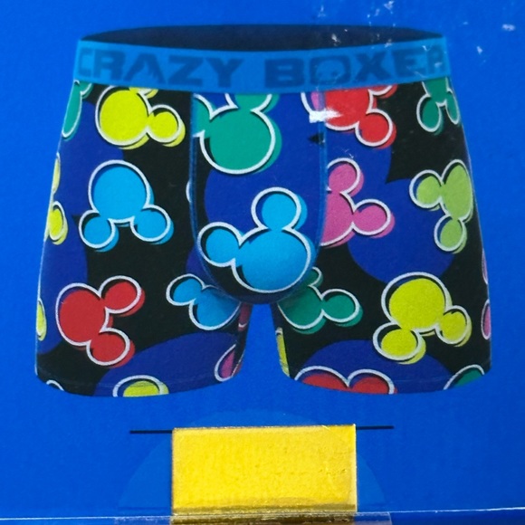 Disney | Underwear & Socks | Crazyboxer Disney Mickey Mouse Motif Brief ...
